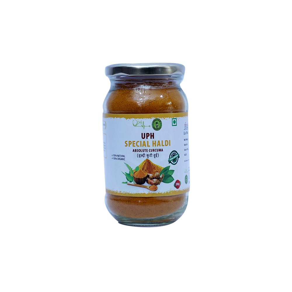 UPH ORGANIC HAND CRUSHED TURMERIC POWDER – Herbal Medicine ...